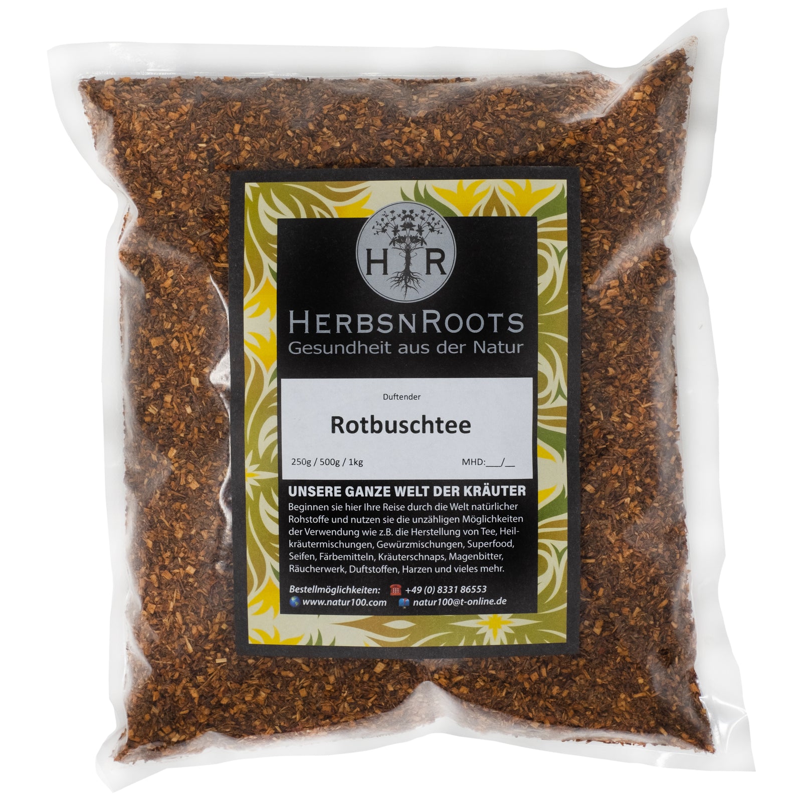 Wunderschne Rotbusch Tee Koffein Bild